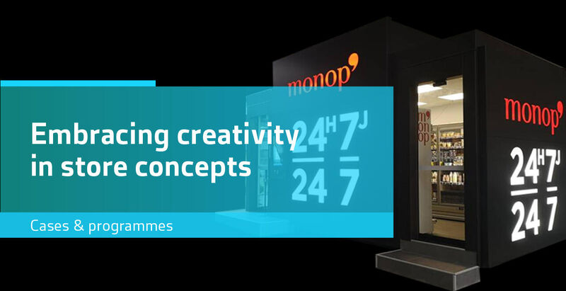 Embracing creativity in store concepts