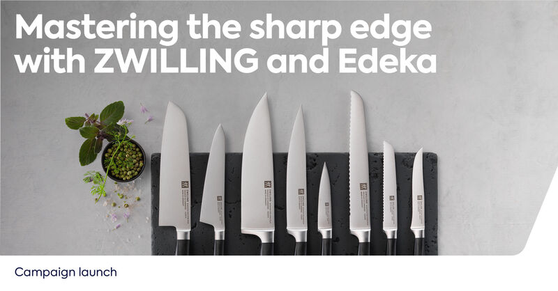 Mastering the sharp edge with ZWILLING and Edeka