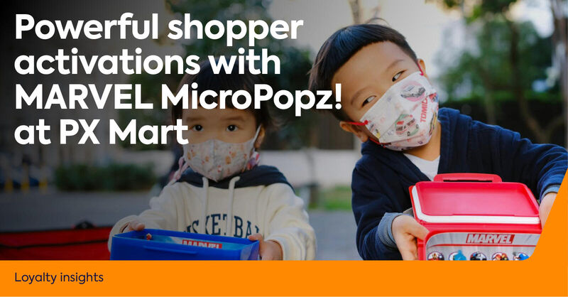 Powerful shopper activations with MARVEL MicroPopz! at PX Mart